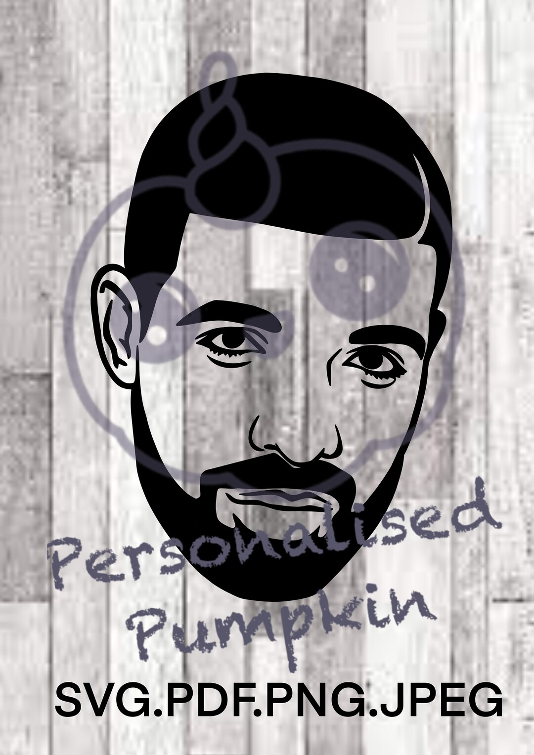 Drake Silhouette Stencil. Svg. Pdf. Png. Jpeg Digital Download - Etsy