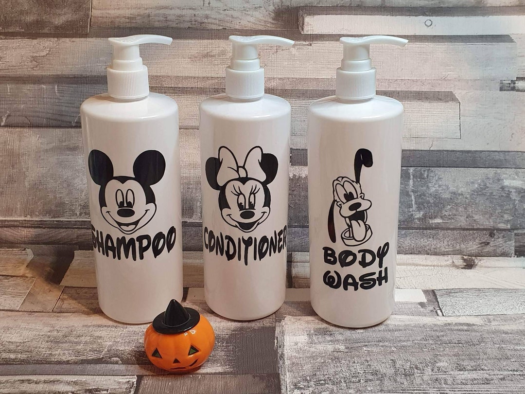 Disney. Mickey Mouse,minnie Mouse,plut. Shampoo. Conditioner. Body Wash ...