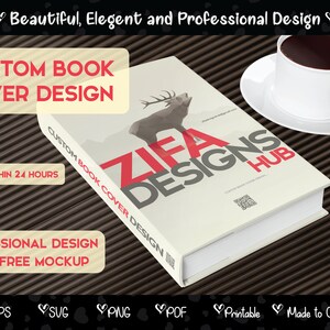 Custom Book Cover Design, E-book Art, Illustration - Etsy