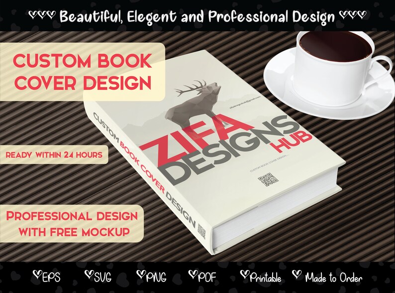 Custom Book Cover Design, Custom E-book Cover Design, Custom Book ...