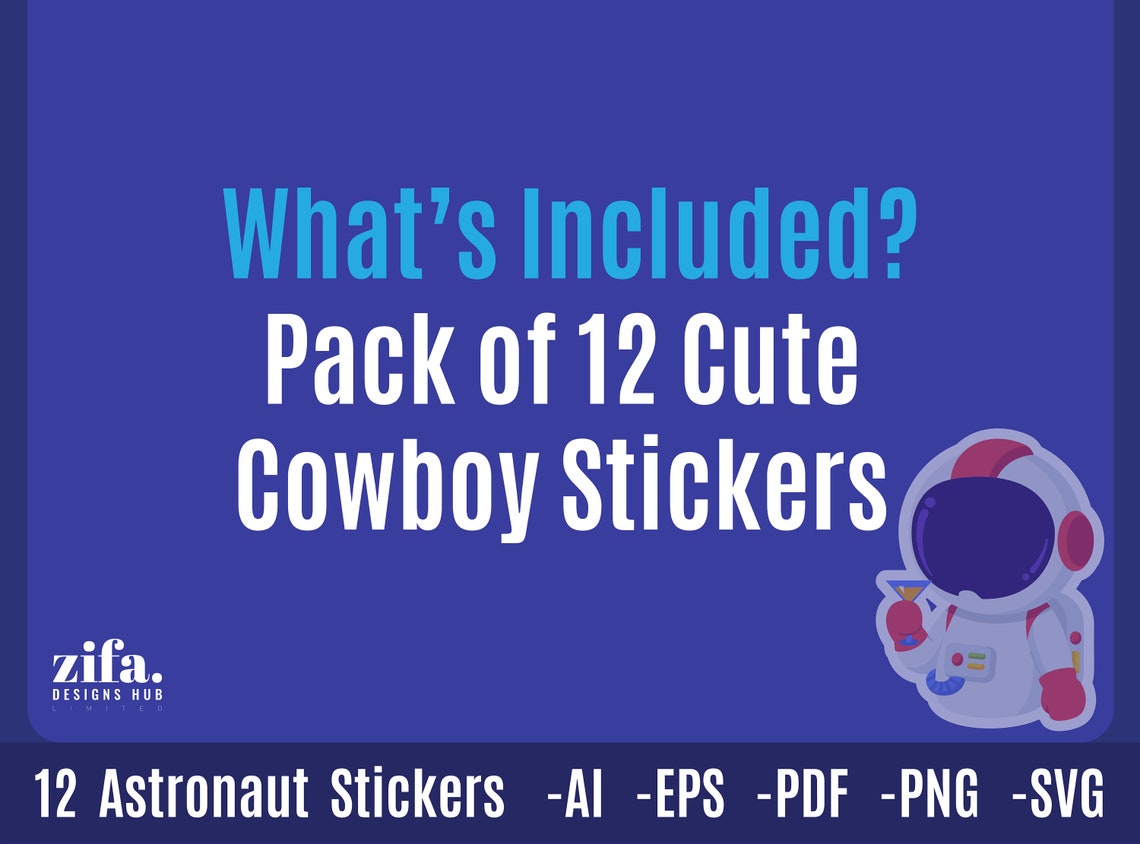 Astronaut Stickers SVG Bundle Astronaut Svg Astronaut - Etsy