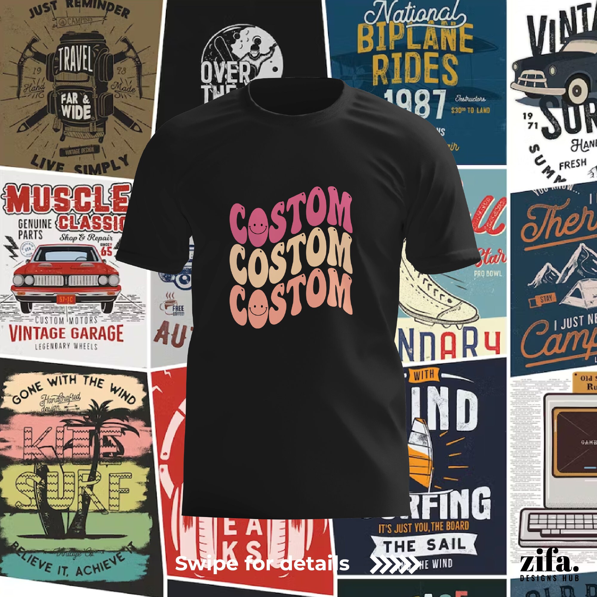 Custom Graphic Design Service, Logo, Illustration - Etsy