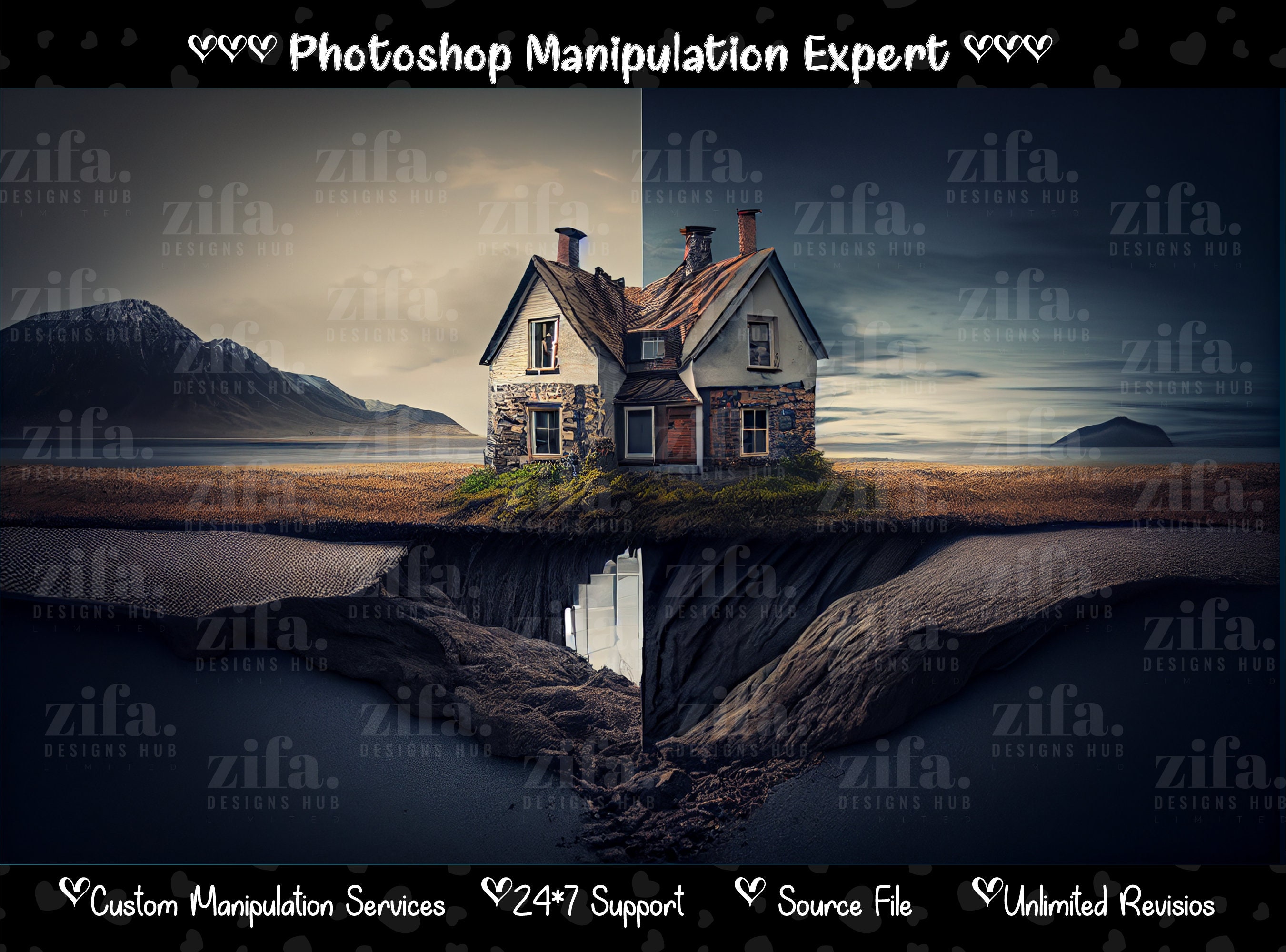 Custom Photoshop Manipulation, Professional Photoshop Editing, Real ...