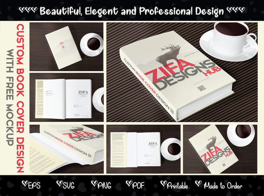 Custom Book Cover Design, Custom E-book Cover Design, Custom Book Illustration, Book Cover Art ...