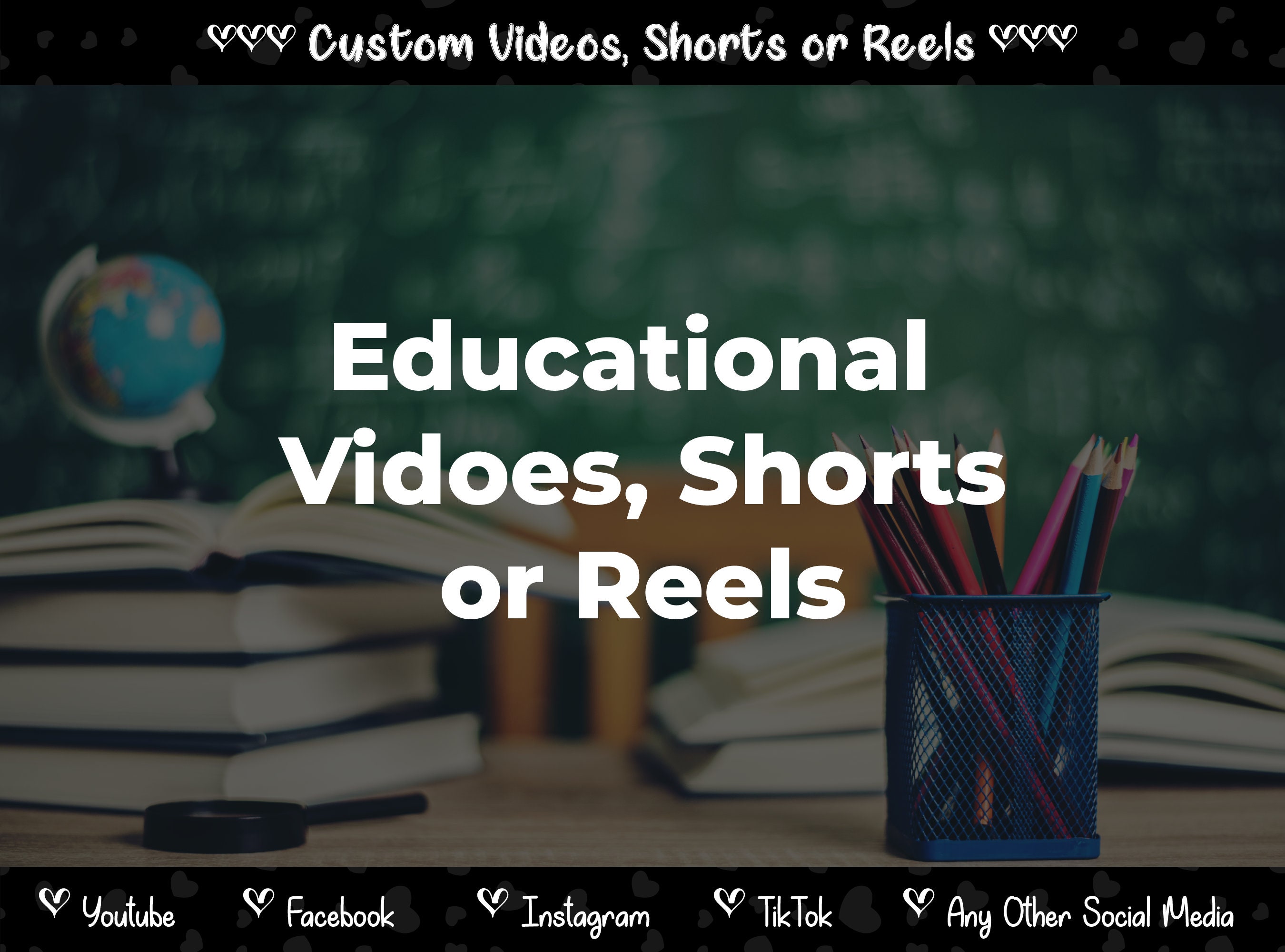 Custom Video Edit, Video Editing Service Youtube, Video Editor Short ...