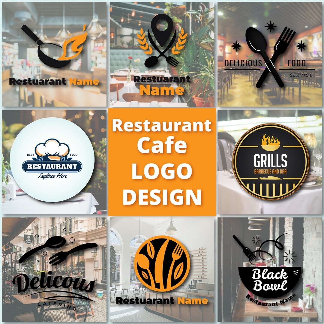Custom Logo Design, Restaurant Logo, Café Logo, Custom Café Logo Design ...