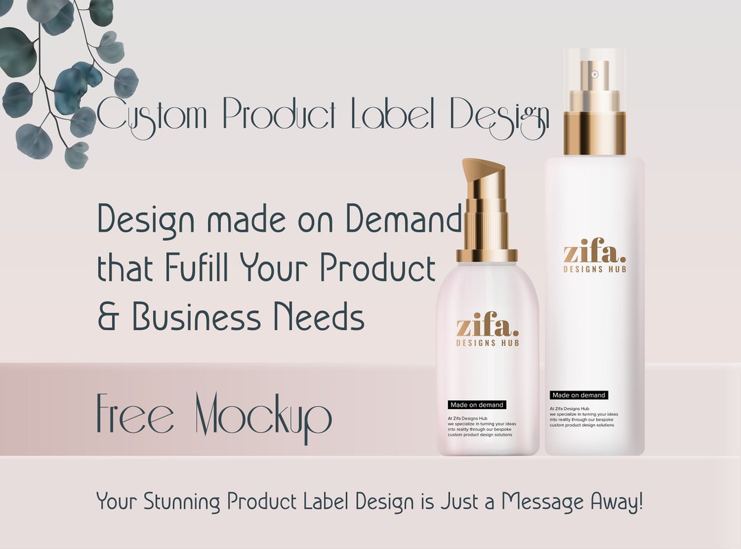 Custom Labels for Products, Custom Label Design, Custom Product Label ...
