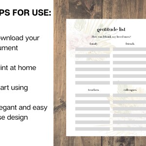 Gratitude Journal, Digital Gratitude Journal, Personal Gratitude ...