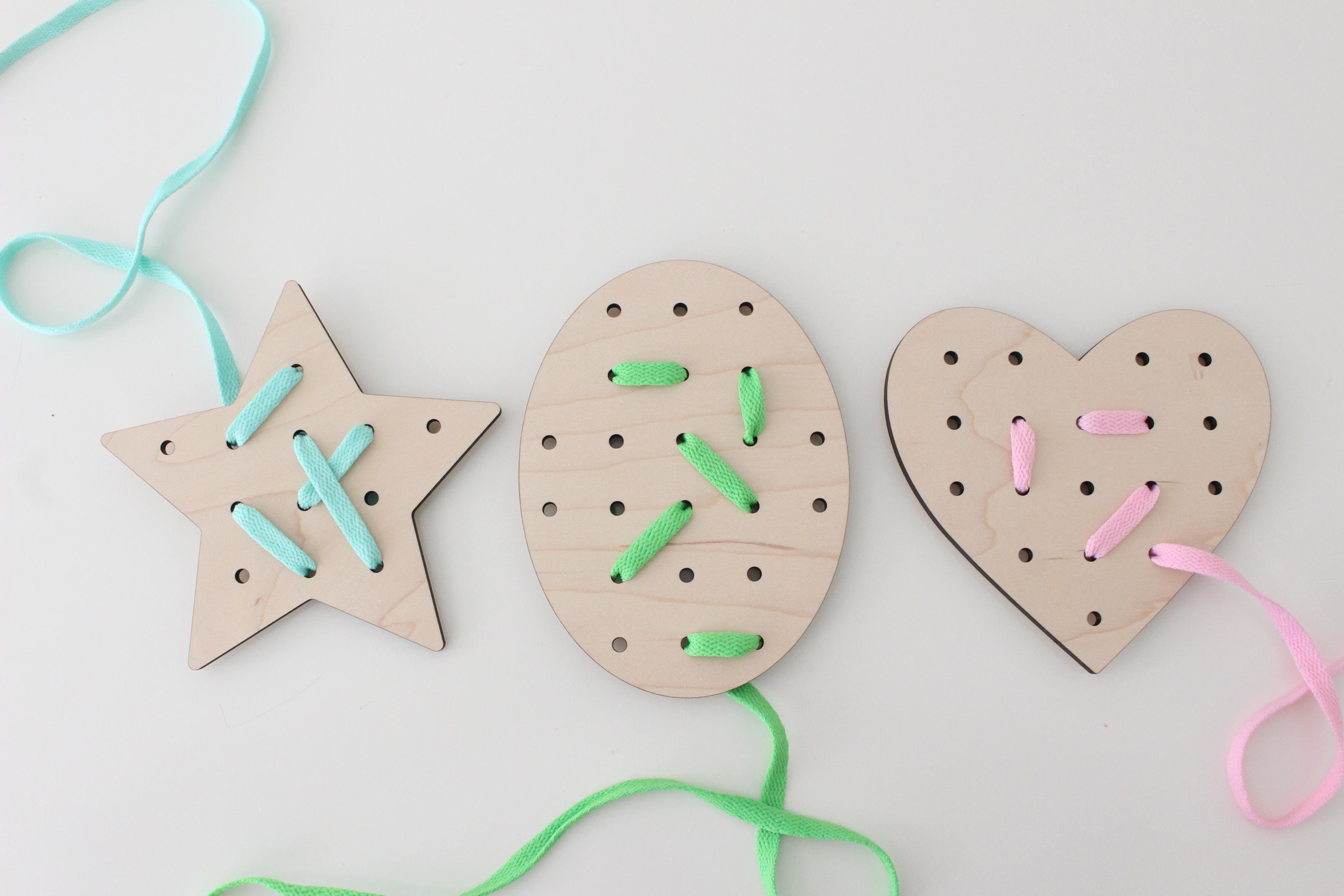 Lacing Boards | Educational Toys - Etsy