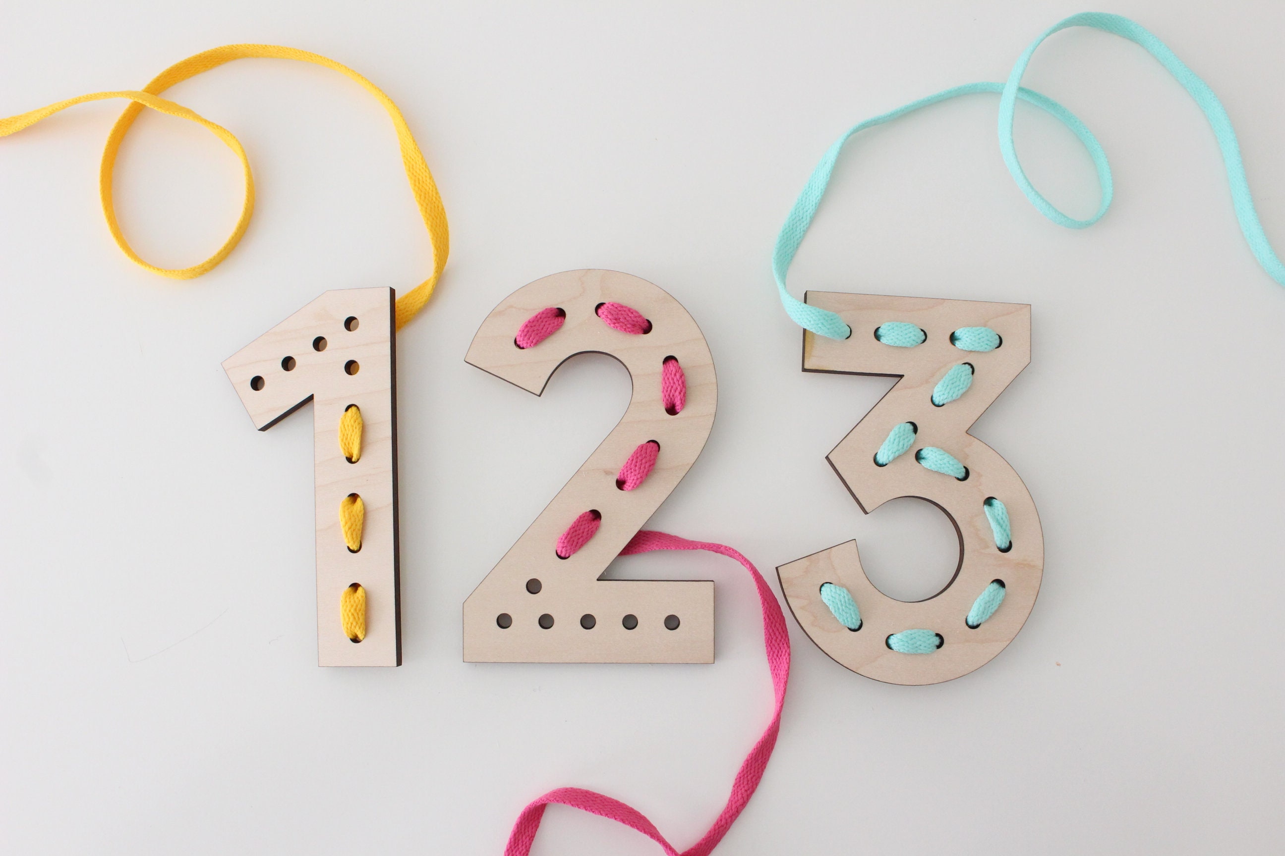 Lacing Boards Educational Toys - Etsy