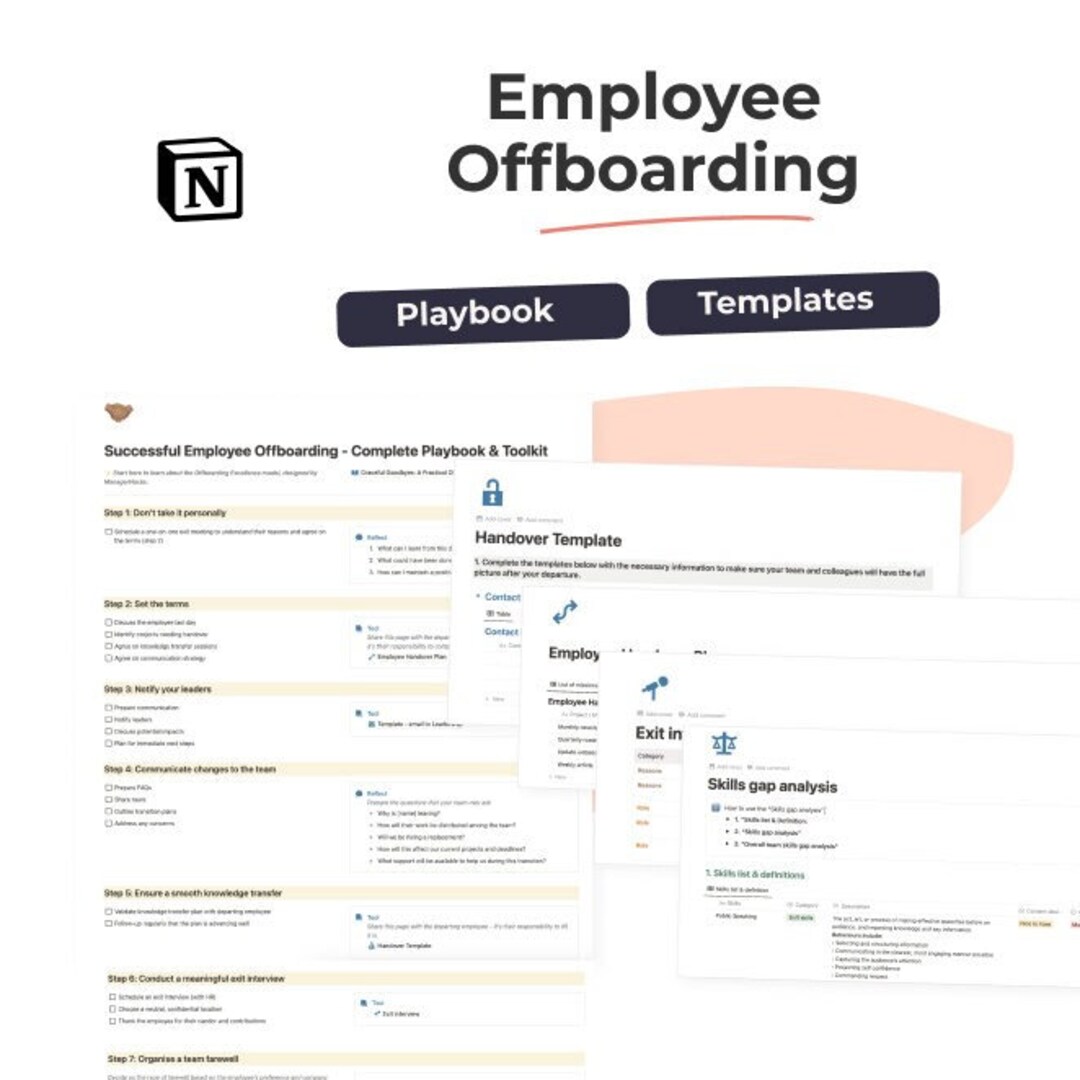 Notion Employee Offboarding - Checklist, Playbook & Tracker | Seamless ...