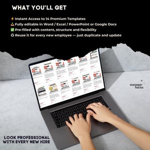 Complete Onboarding Pack: 90 HR Templates Pages for New Employees | All ...
