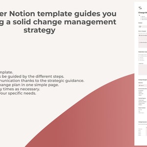 Change Management Canvas Notion Template for Strategic Change ...