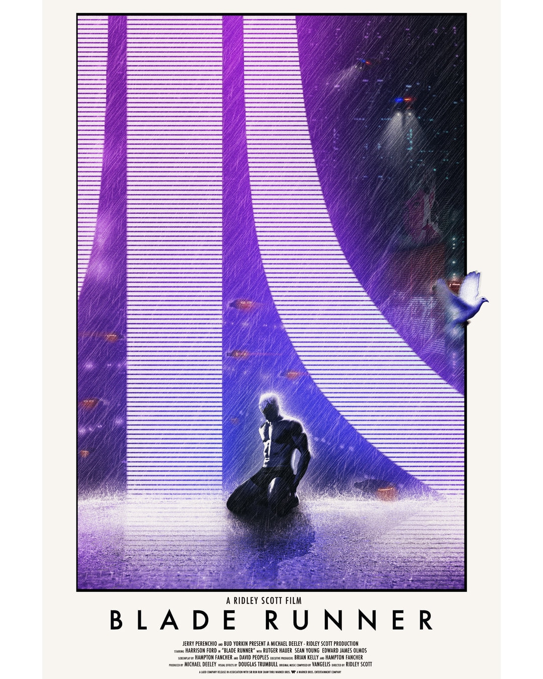 Blade Runner Custom Artwork Colour Variant Poster Print - Etsy