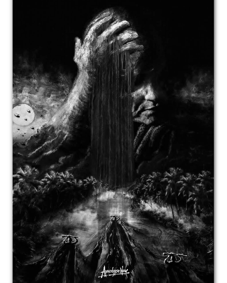 Apocalypse Now B&W Variant Poster Print - Etsy