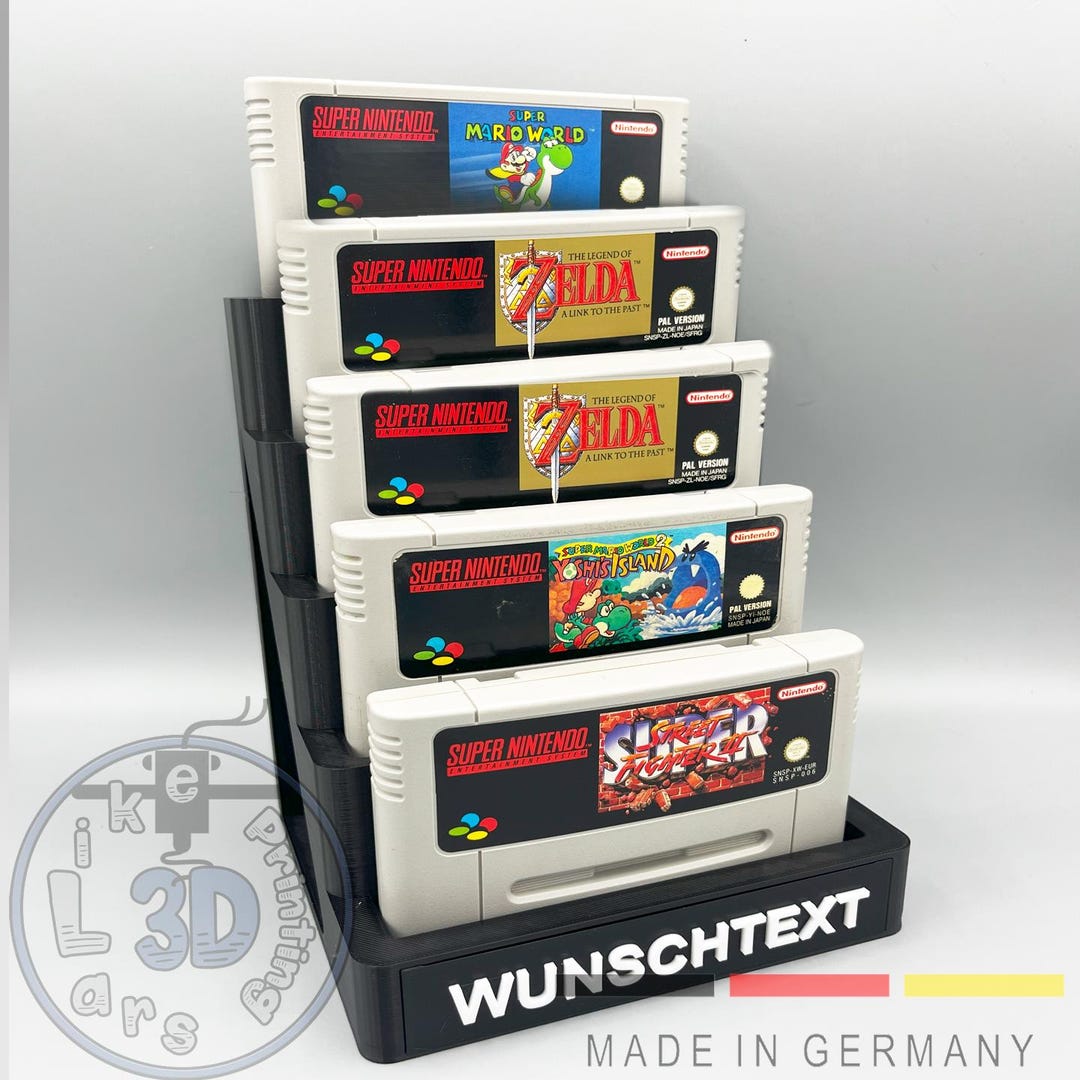 Mount Suitable for Super Nintendo Game Holder, SNES Game Stand ...