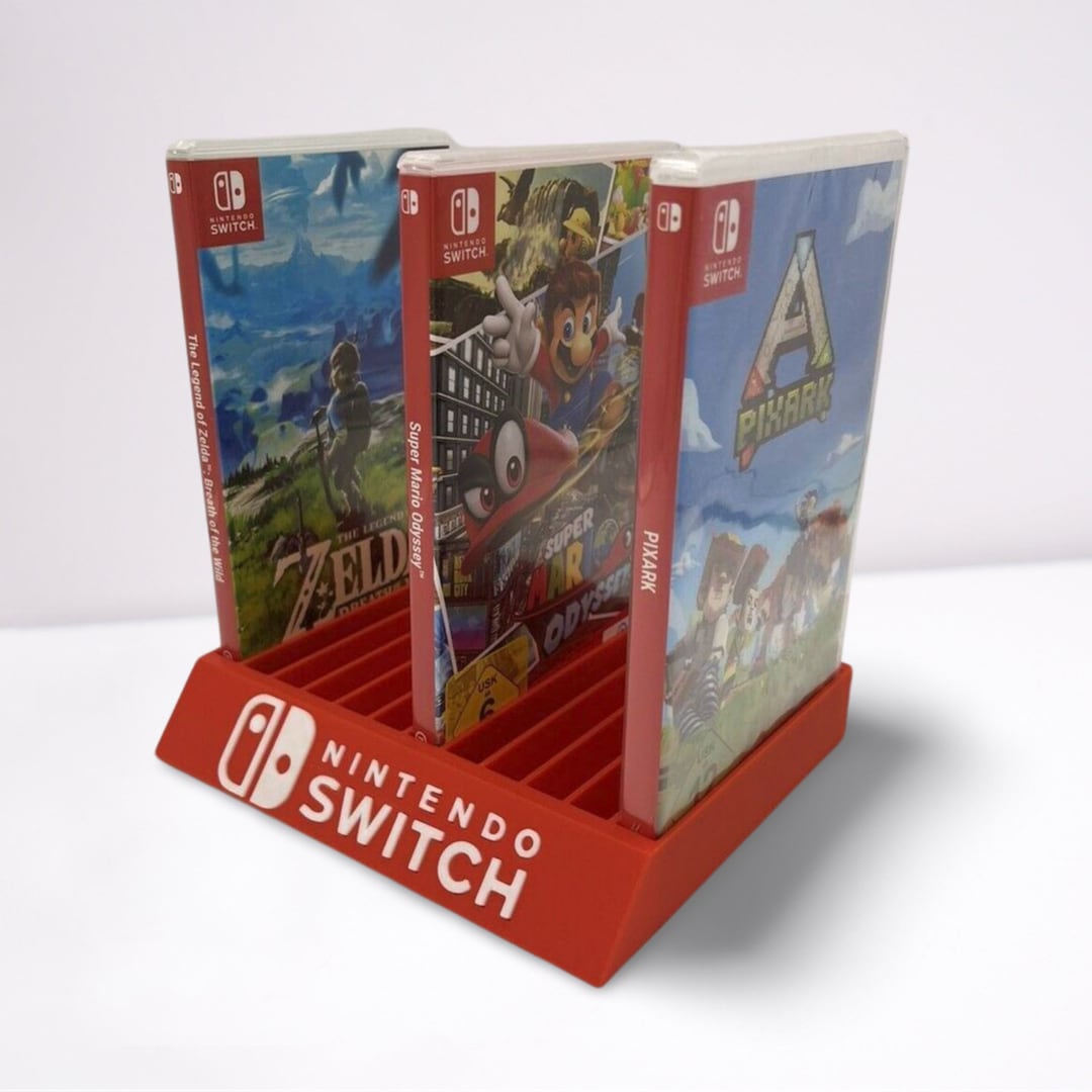 Games Stand Switch Nintendo Holder Holder for 12 Games - Etsy