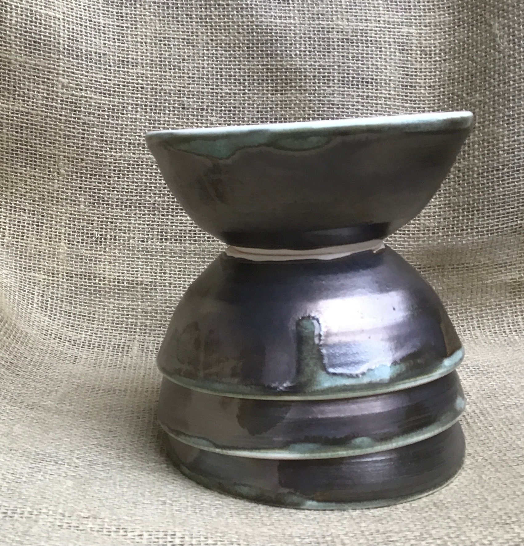 Set of Ceramic Nesting Bowls - Etsy