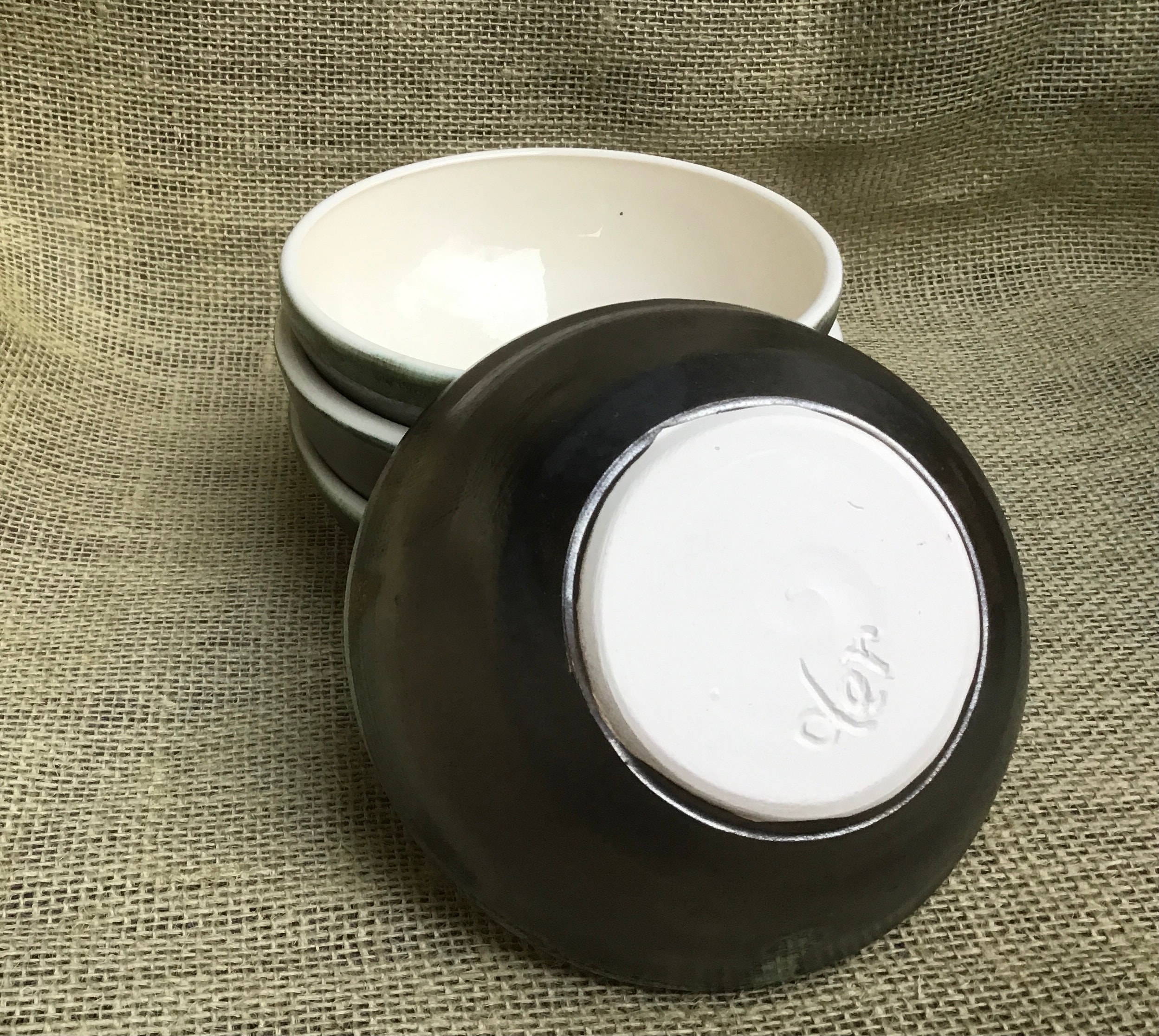 Set of Ceramic Nesting Bowls - Etsy
