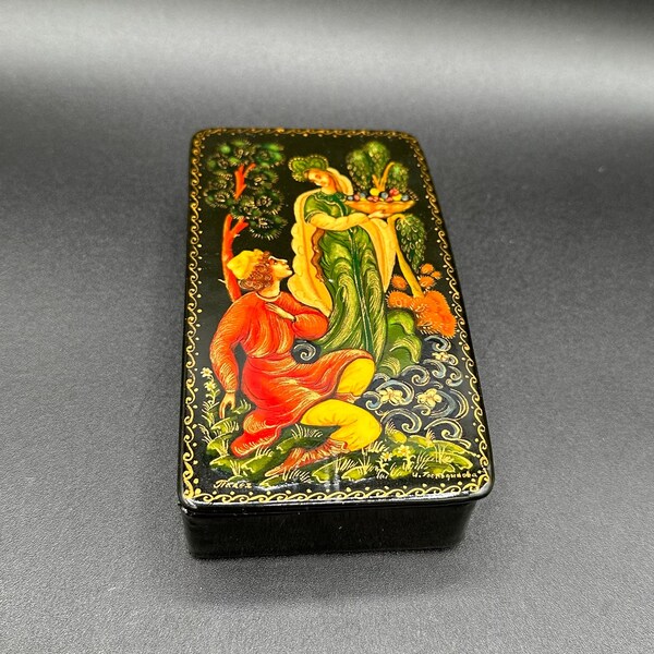 Russian Lacquer Box - Etsy