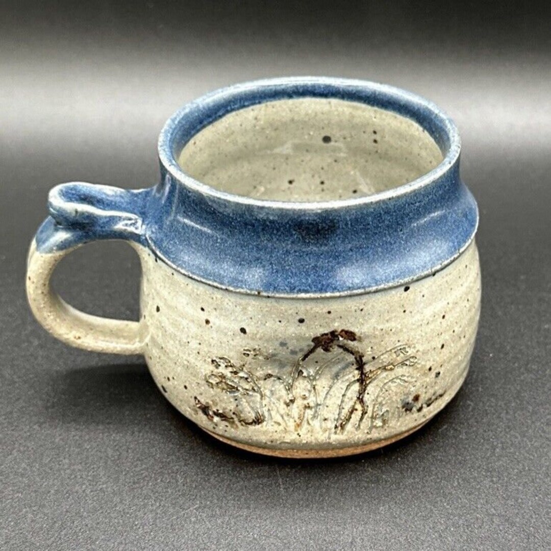 Vintage Studio Pottery Redware Coffee Mug, Signed by Wolfe 1991 - Etsy