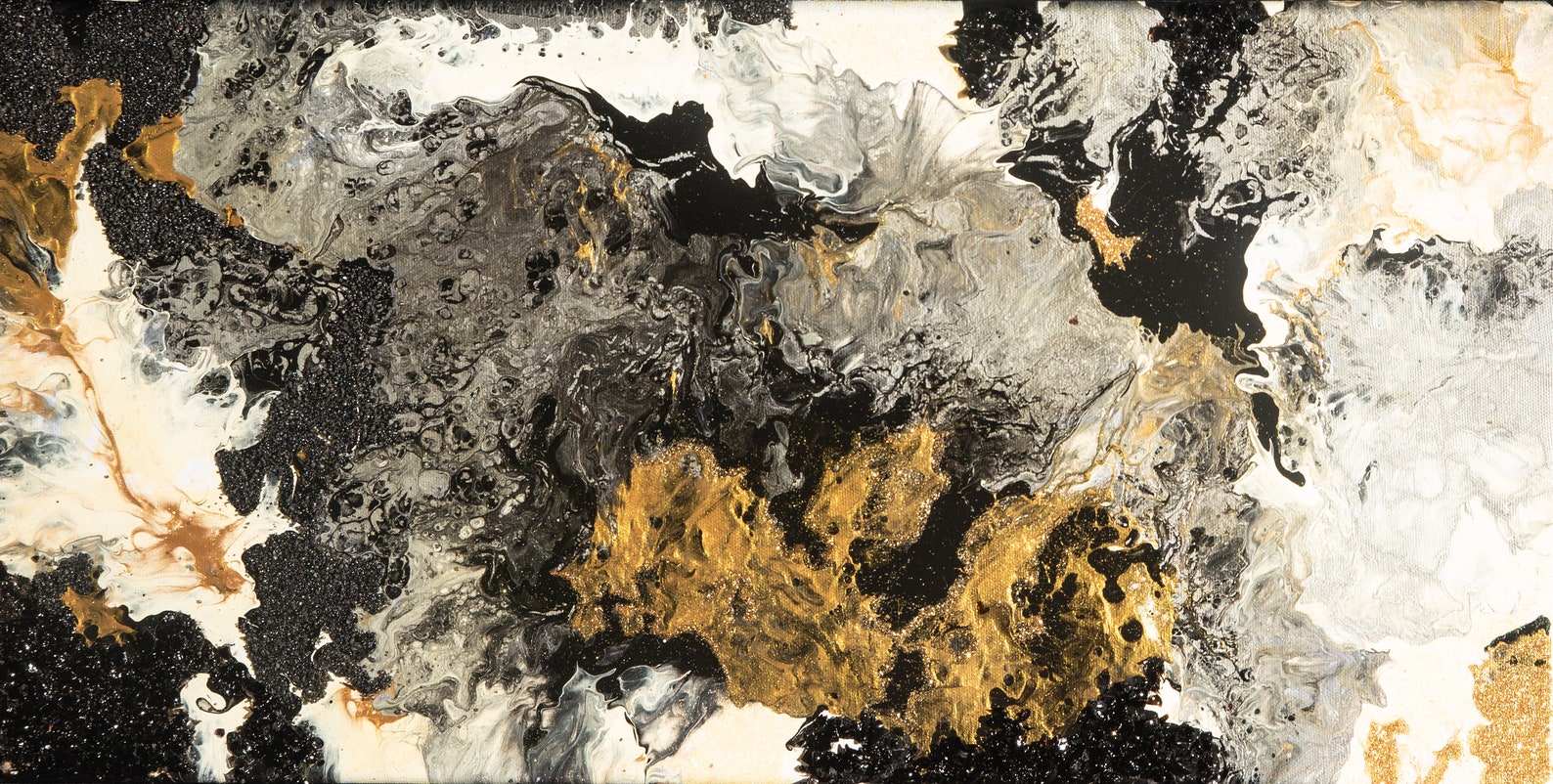 Acrylic Geodesic Canvas Painting - Etsy