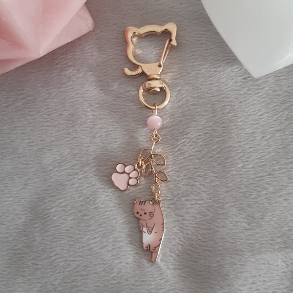 Cat Bag Charm - Etsy