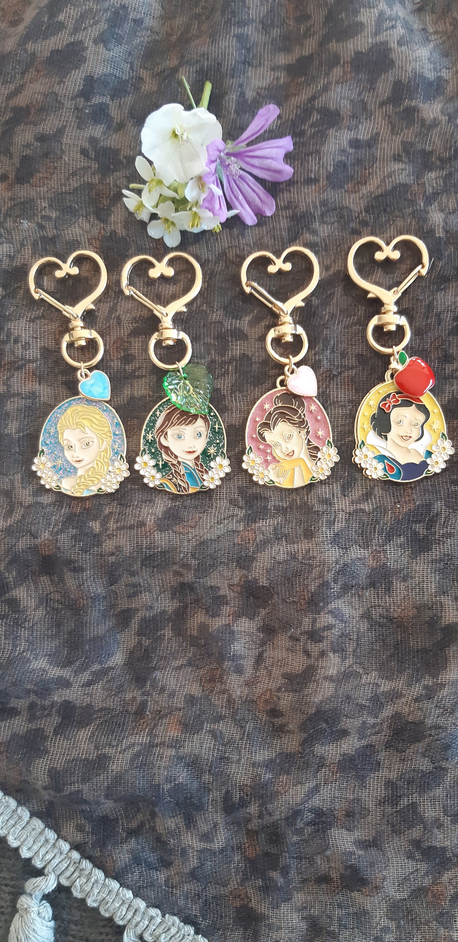 Princess Keyrings - Etsy