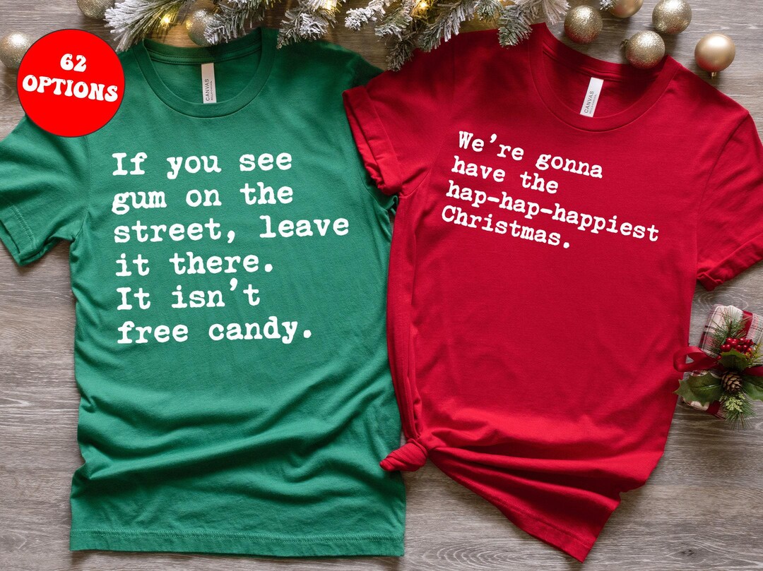 62 ELF MOVIE QUOTES, Funny Elf Movie Shirts, Santa I Know Him, You Sit ...