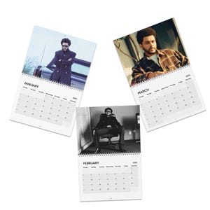 The Weeknd 2025 Calendar Wall Calendar 2025 the Weeknd Gift Christmas ...