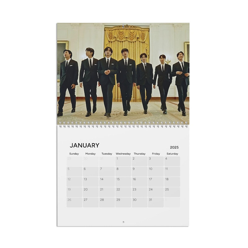 Bts 2025 Calendar - Etsy
