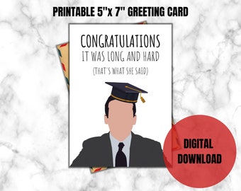 Funny Printable Graduation Card Printable Graduation Card - Etsy