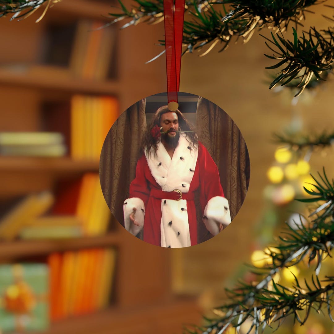 Jason Momoa Christmas Tree Ornament | Jason Momoa Funny | Gift for Mom ...