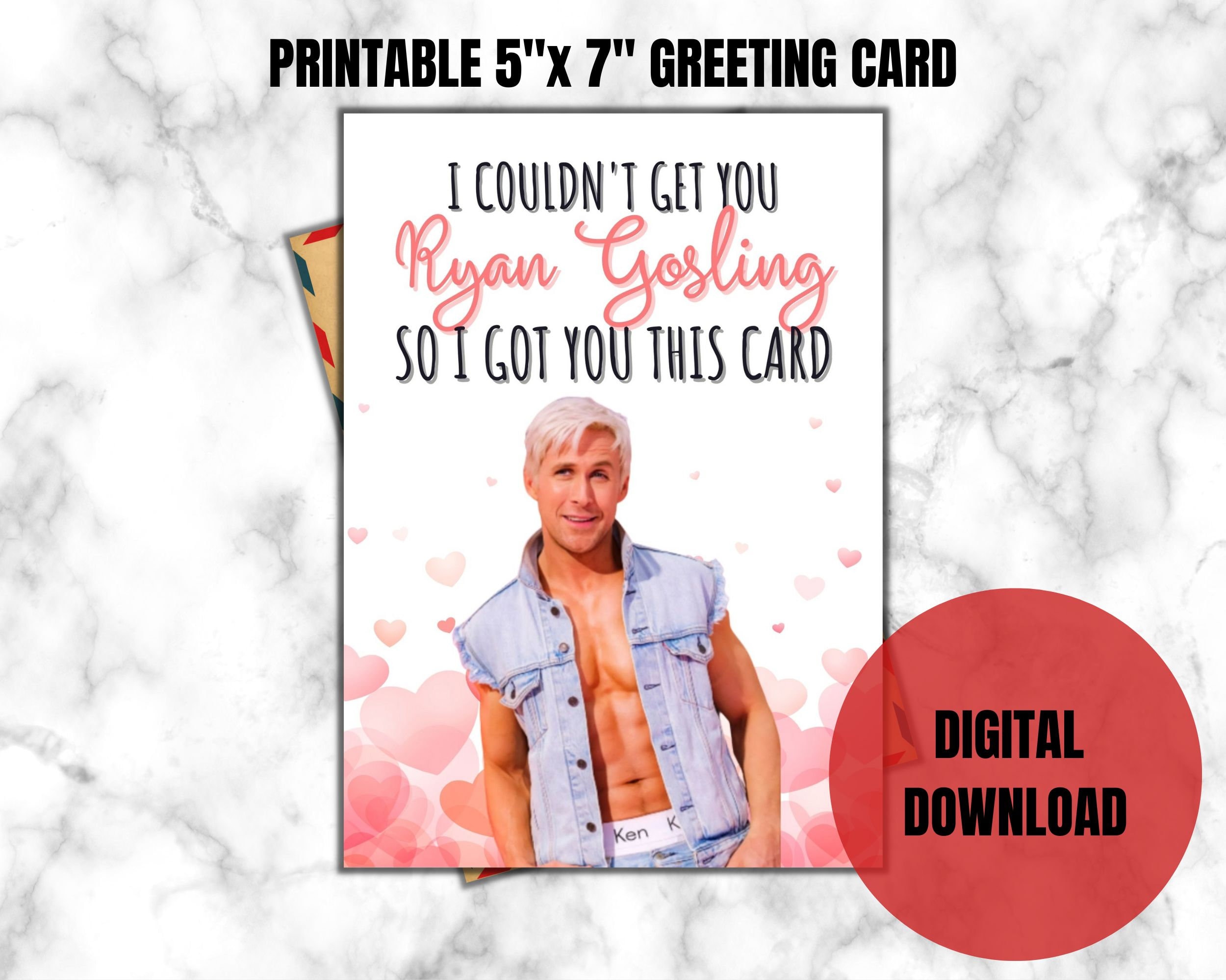 Ryan Gosling Card | I Couldn't Get You Ryan Gosling Card | Ryan Gosling ...