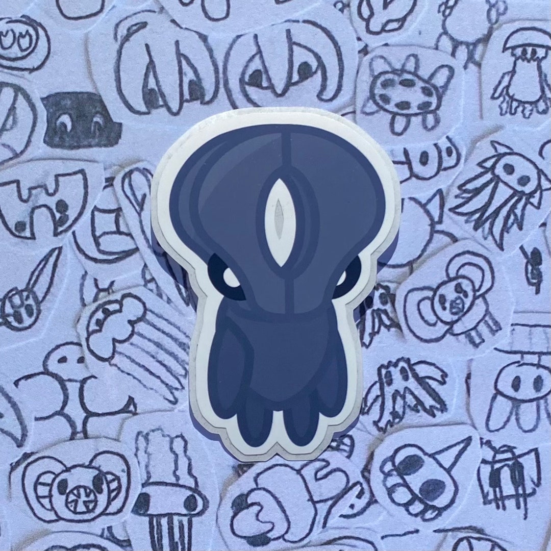 Iroid Creature Sticker Weatherproof Gloss Sticker Creatures of Creas - Etsy