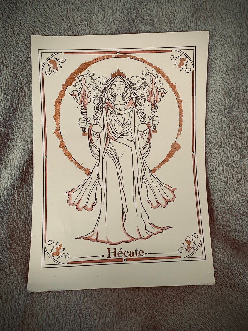 Illustration Hecate - Etsy