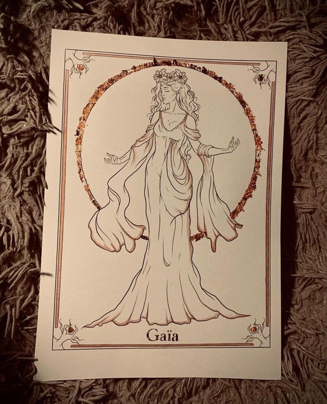 Gaia Illustration - Etsy