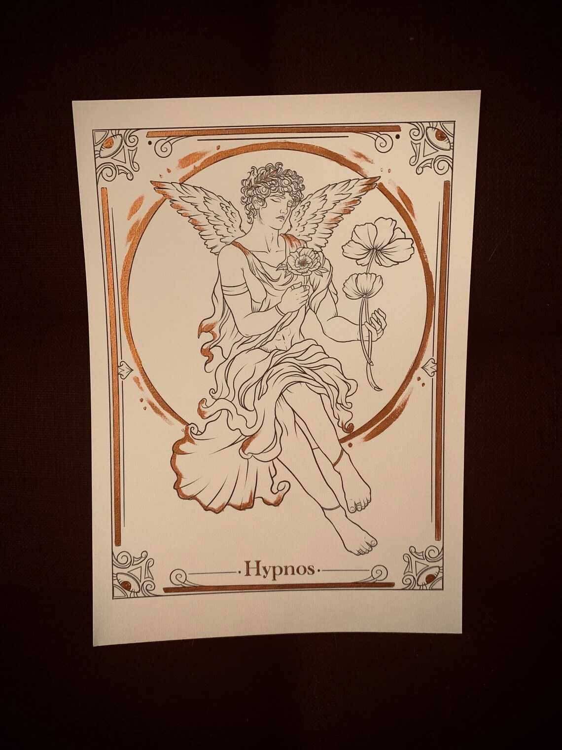 Illustration Hypnos - Etsy