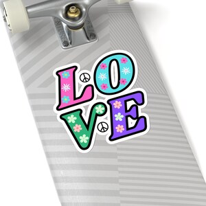 Love Sticker, Boho Love Sticker, Kiss-cut Stickers, Transparent Sticker ...