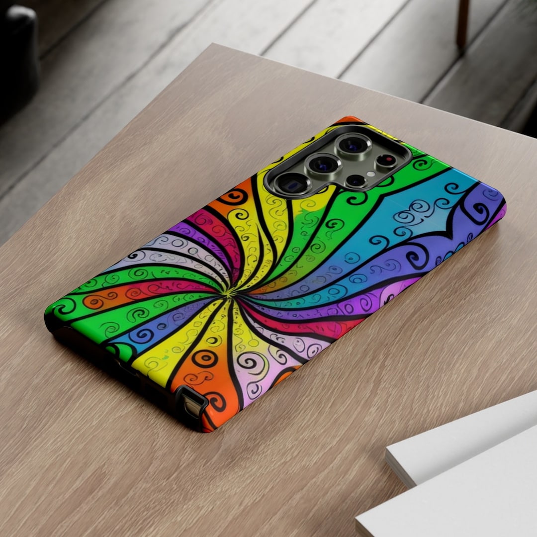 Rainbow Mobile Cover Design, Rainbow Mobile Cover, Rainbow Phone Cover ...