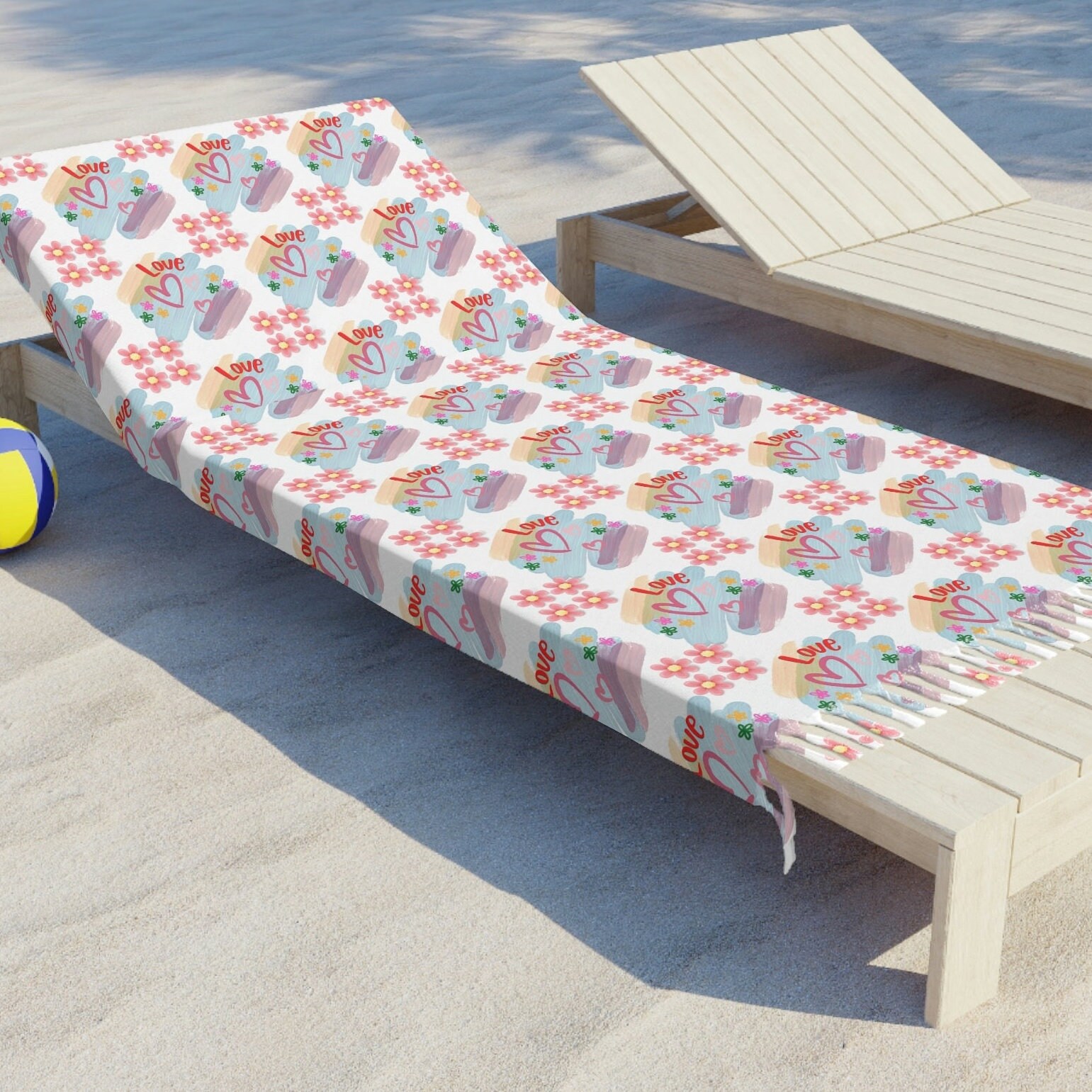 Love Pattern, Boho Beach Cloth, Beach Cover-up, Beach Wrap, 38x 81 - Etsy