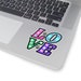 Love Sticker, Boho Love Sticker, Kiss-cut Stickers, Transparent Sticker ...