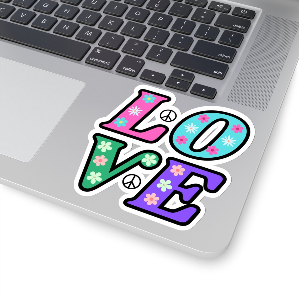 Love Sticker, Boho Love Sticker, Kiss-cut Stickers, Transparent Sticker ...