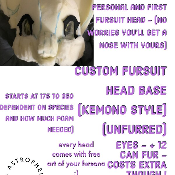 Kemono Head Base - Etsy