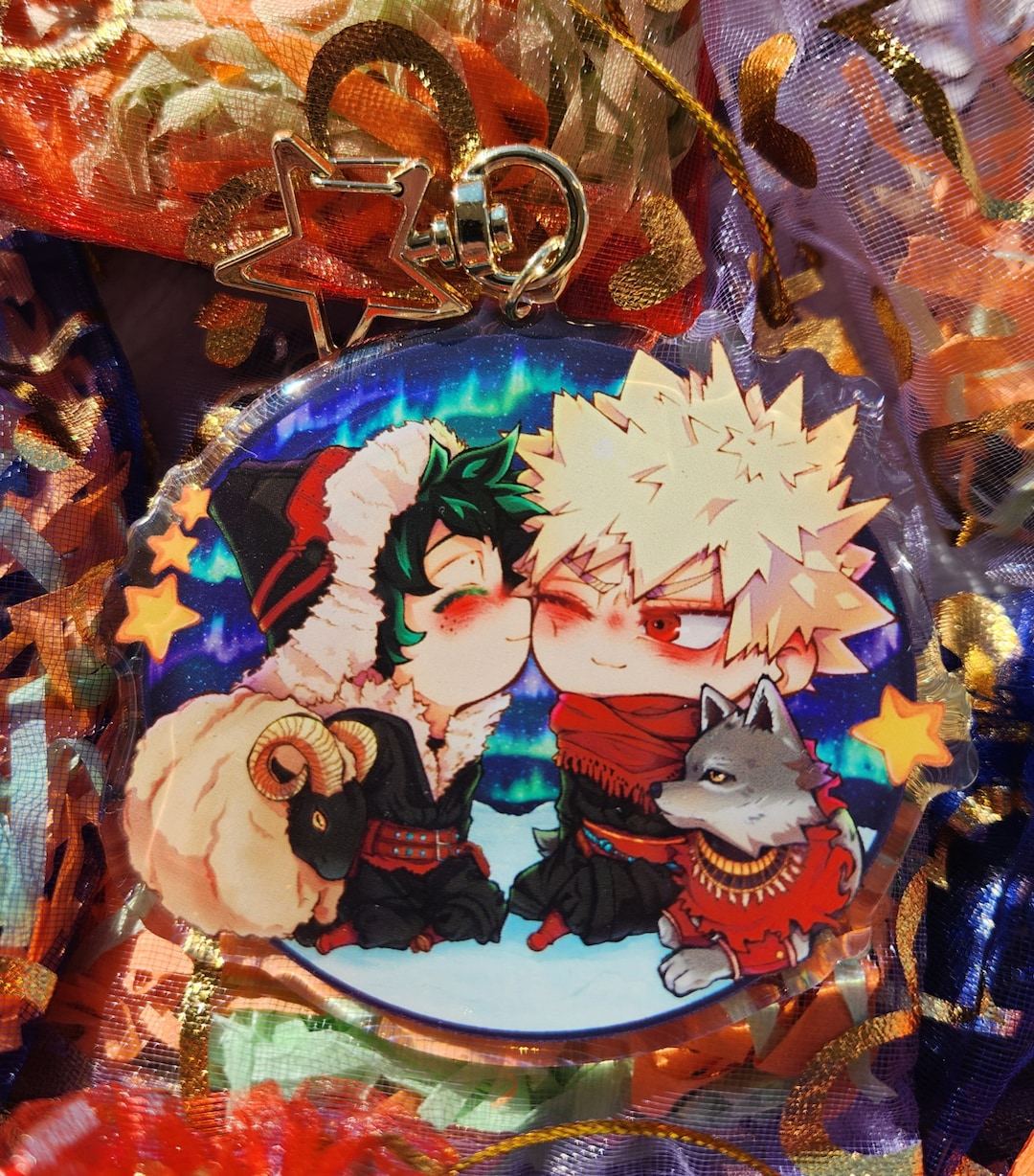 Winter Love || Double Sided BKDK Charm - Etsy