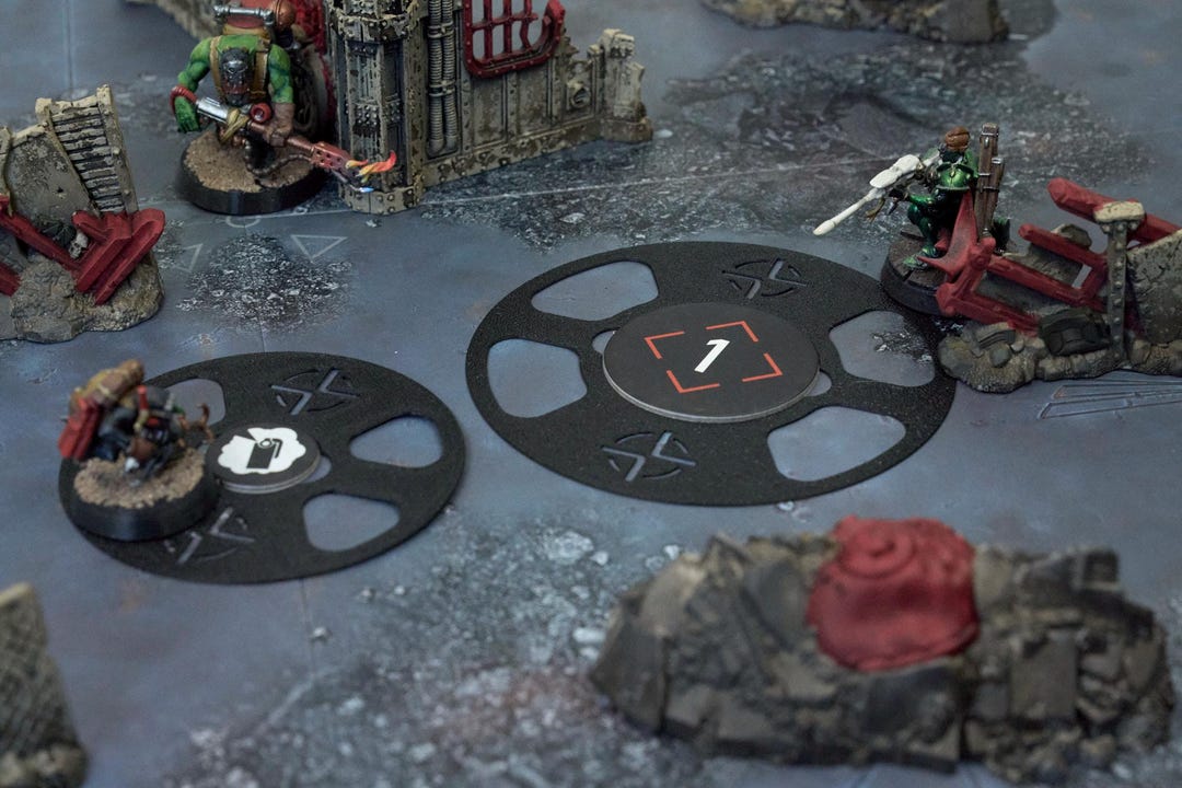 Kill Team 2024 (new Edition) Super Thin Objective Markers and Equipment ...