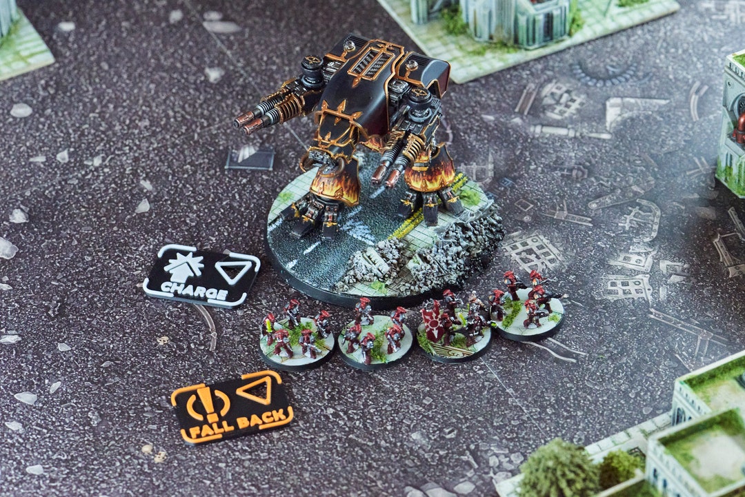 Legions Imperialis Order Tokens. Set of 55. White and Orange Available ...