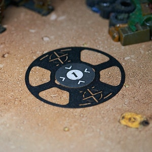 Kill Team Objective Markers Super Thin 3D Printed Plastic Set of 6 - Etsy