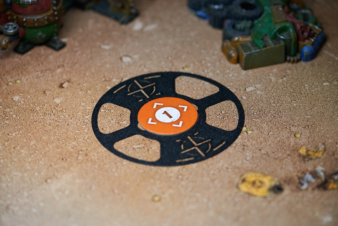 Kill Team Objective Markers Super Thin 3D Printed Plastic Set of 6 - Etsy