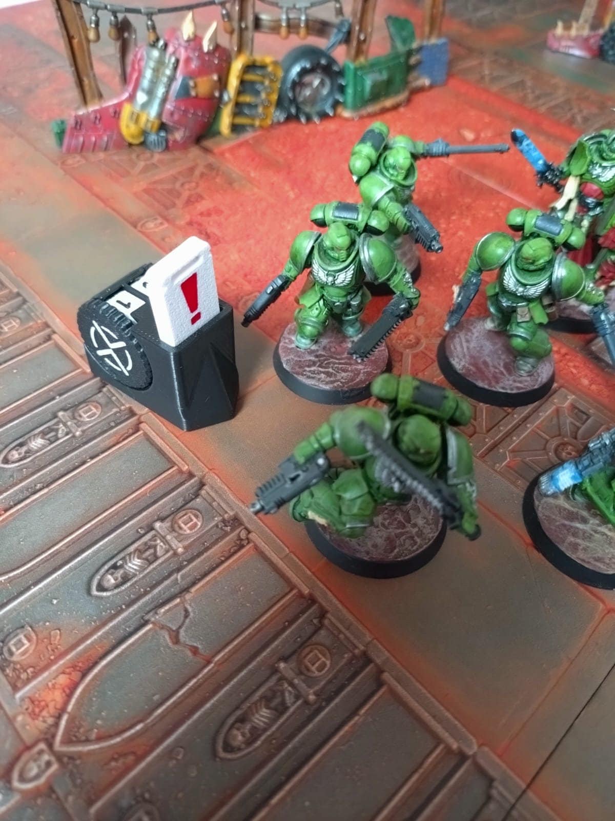 Warhammer 40K Wound Counters With Battle Shock Indicator and Dice ...